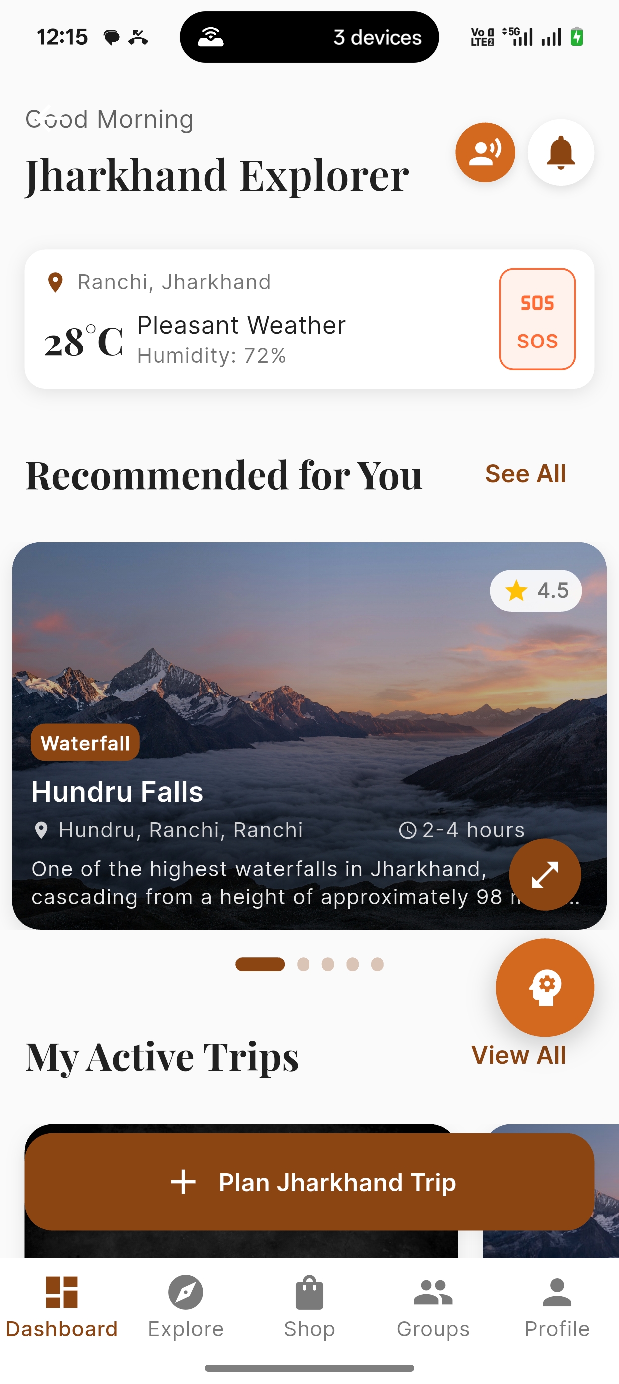 Pravas - App Prototypes